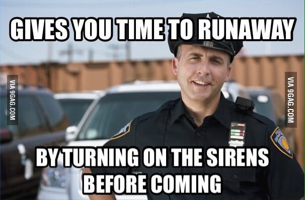 Good guy police officer - 9GAG