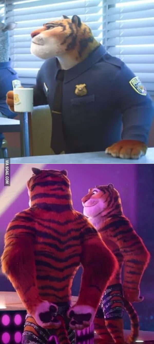 Zootopia, where you can be both an officer and a stripper - 9GAG
