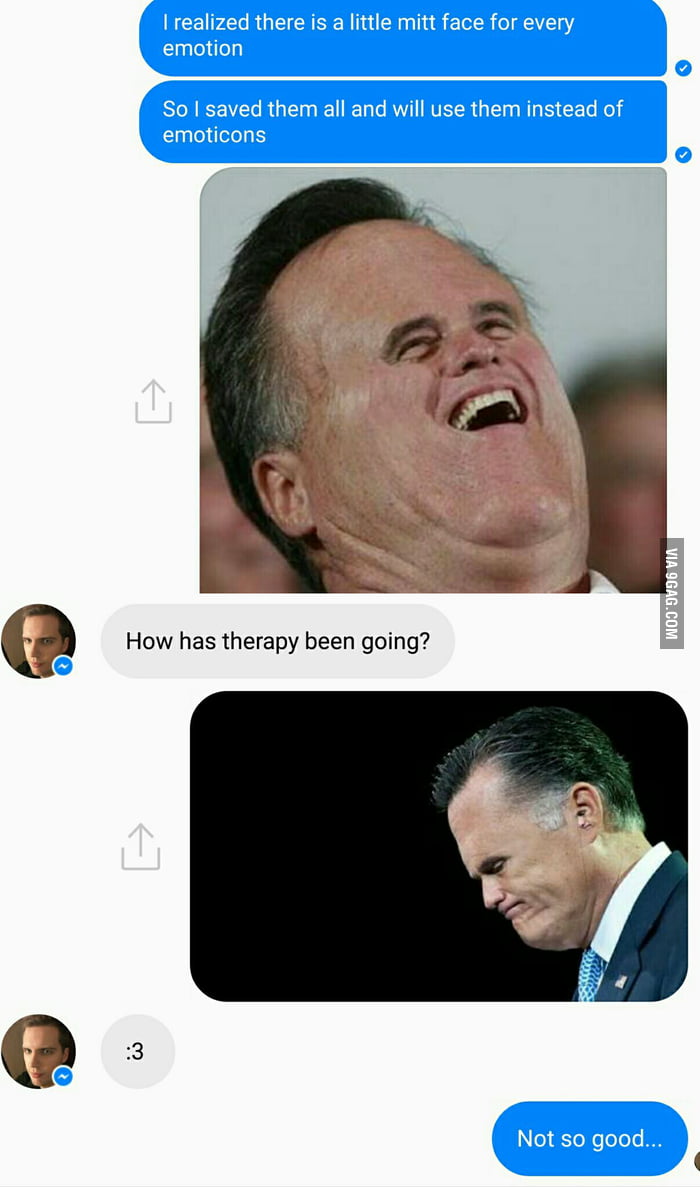 Little Face Mitt. Collect the whole set! - 9GAG