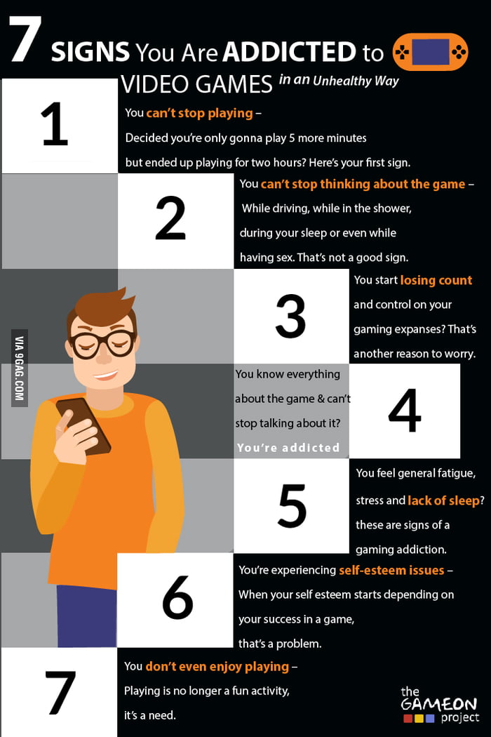 7 Signs you're addicted to mobile games - 9GAG