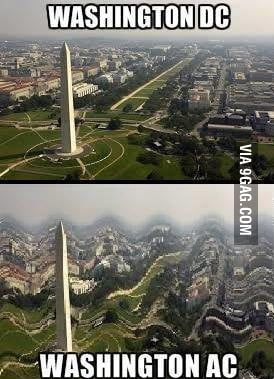 Washington DC Vs Washington AC - 9GAG