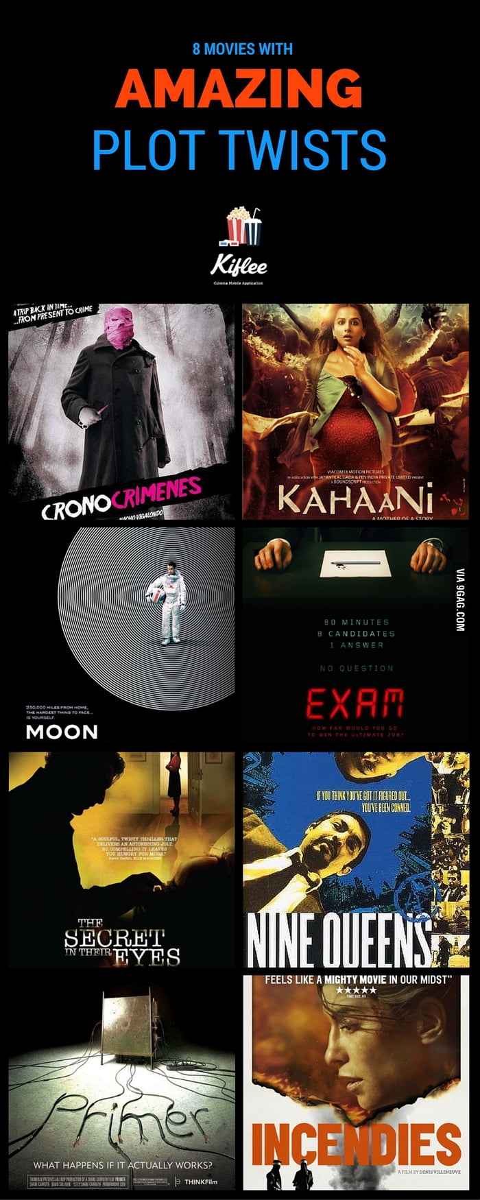 8 Movies with Amazing Plot Twists - 9GAG