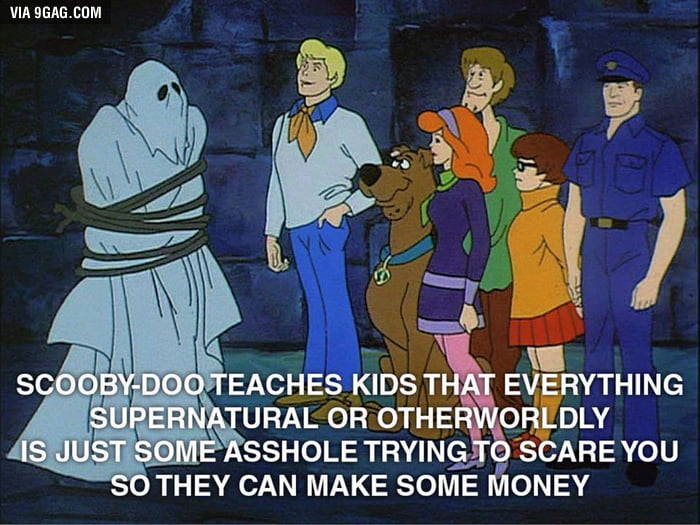 Scooby-doo teach us science - 9GAG