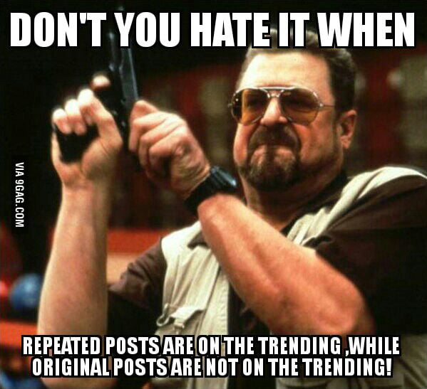 Why u do dis to us 9gag? - 9GAG