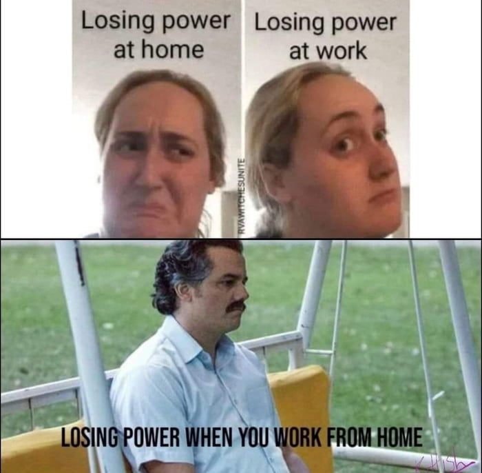 Losing power for not paying your bills - 9GAG