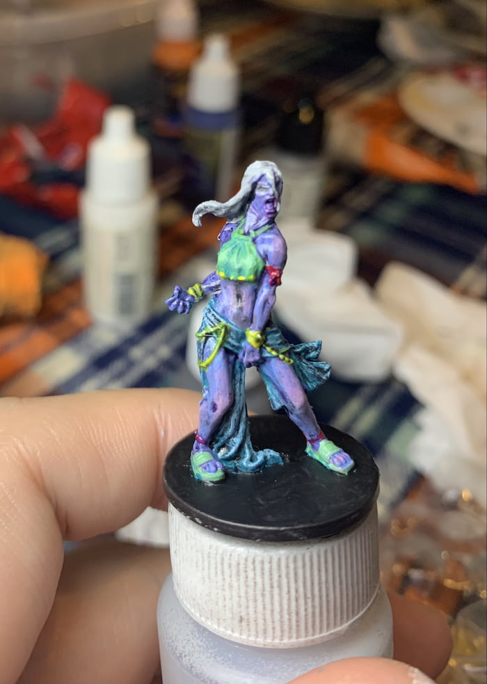 I’m learning and this was my first miniature. Not that awful, I think ...