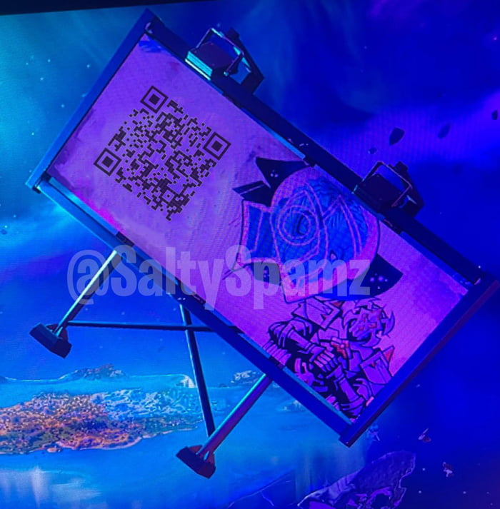 Fortnite QR Code Teased in Chapter 4 Fracture Event 😮 - 9GAG