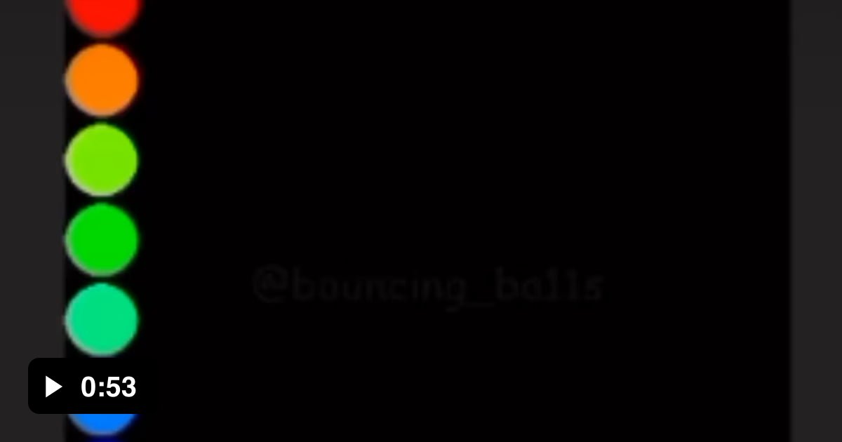 Bouncing ball, but the side wall getting smaller and smaller - 9GAG