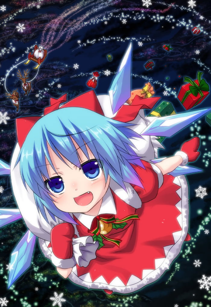 Touhou Advent Calendar (#9): Cirno (by yano mitsuki (nanairo)) - 9GAG