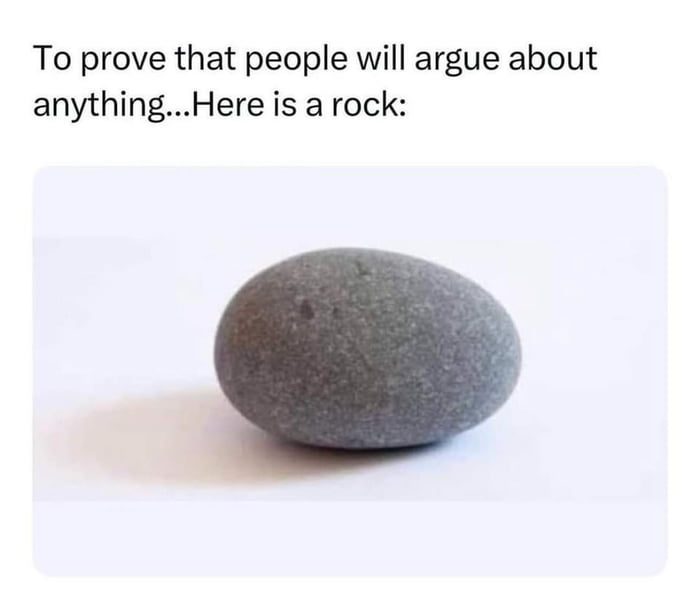 Its actually a stone - 9GAG