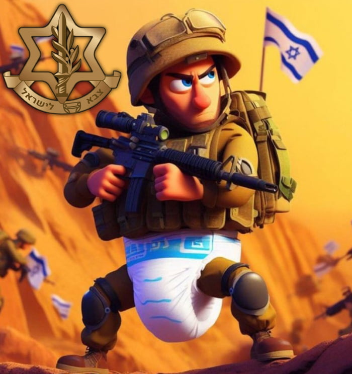 Israel Diaper Force. - 9GAG