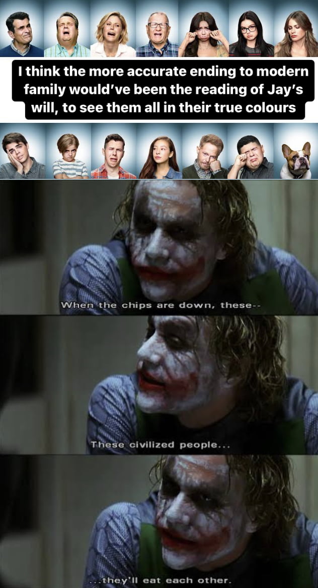 You see, I’m not a monster. I’m just ahead of the curve. - 9GAG