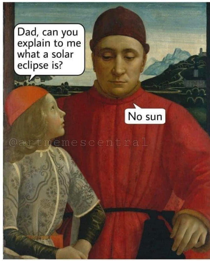 Renaissance dad joke - 9GAG