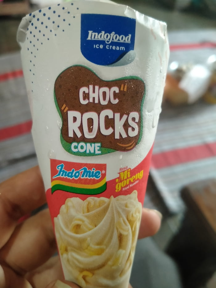 Indomie mie goreng flavoured Ice Cream - 9GAG
