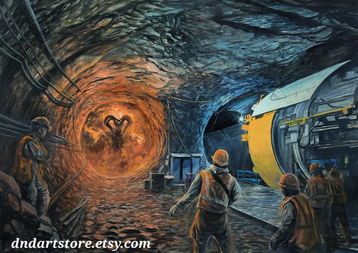 The dwarves delved too greedily and too deep. You know what they awoke ...