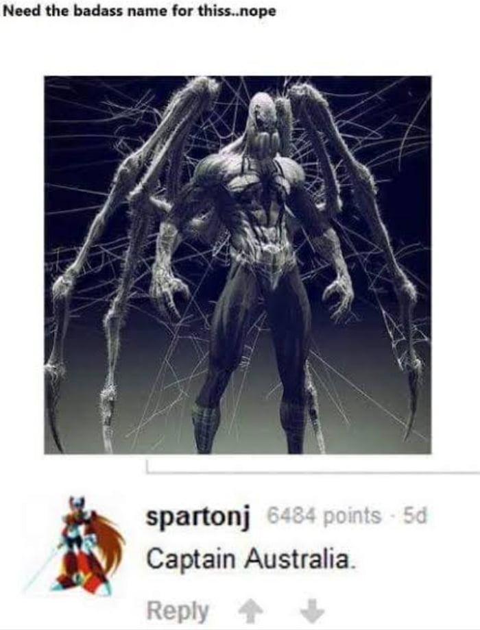 Captain Australia, Aussie Peacekeaper - 9GAG