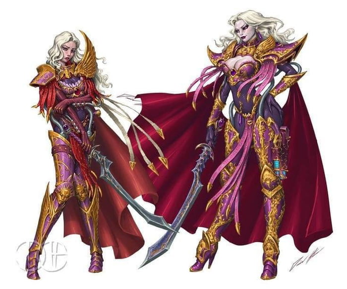 Pro: It’s a hot, female Fulgrim… Con: It’s still Fulgrim. - 9GAG