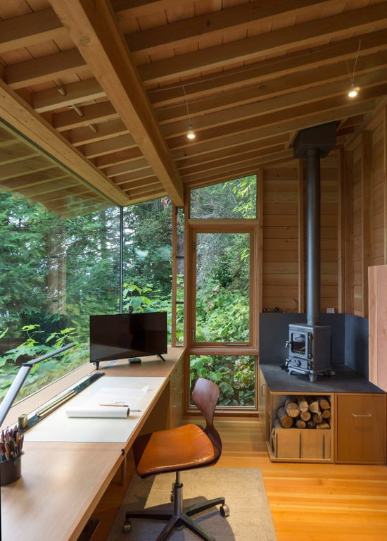 A small office cabin on Bainbridge Island, WA - 9GAG