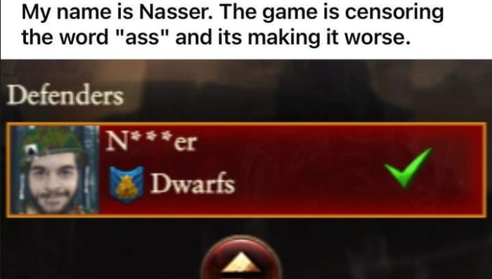 Ah yes, the danger of auto censor. - 9GAG