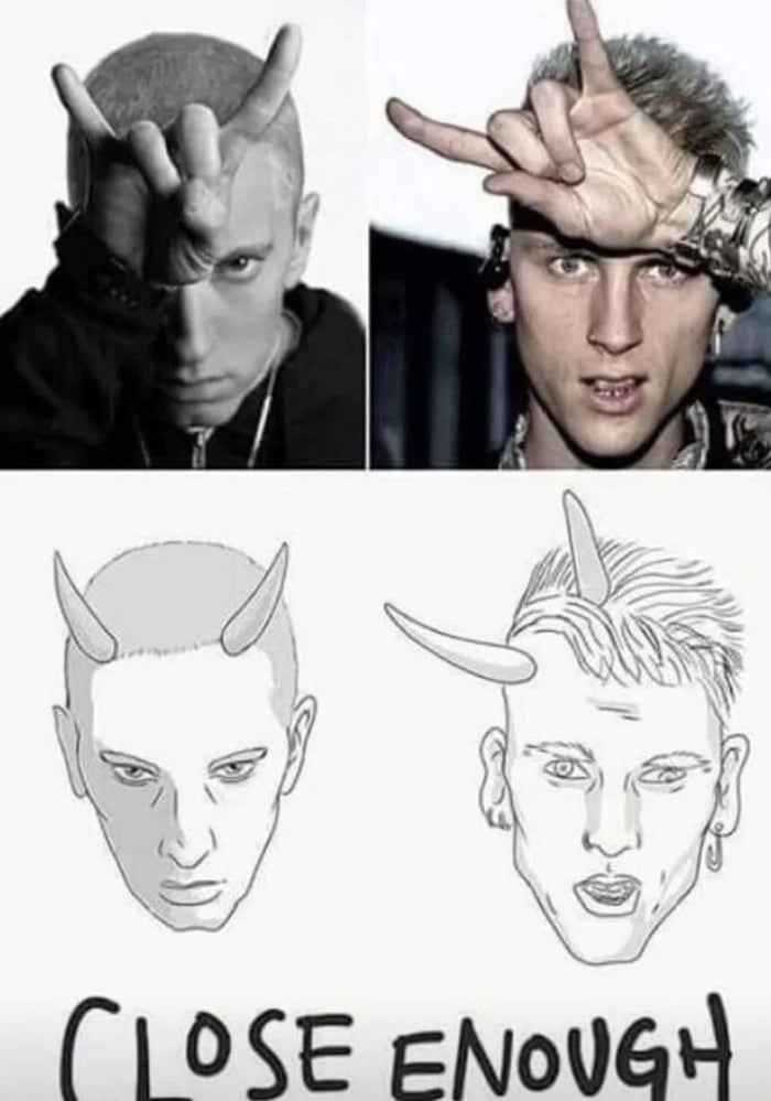 Eminem vs MGK - 9GAG