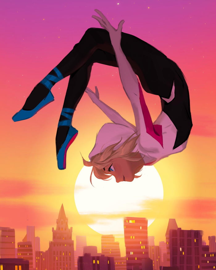 Spider Gwen By Mingjuechen 9gag 9796