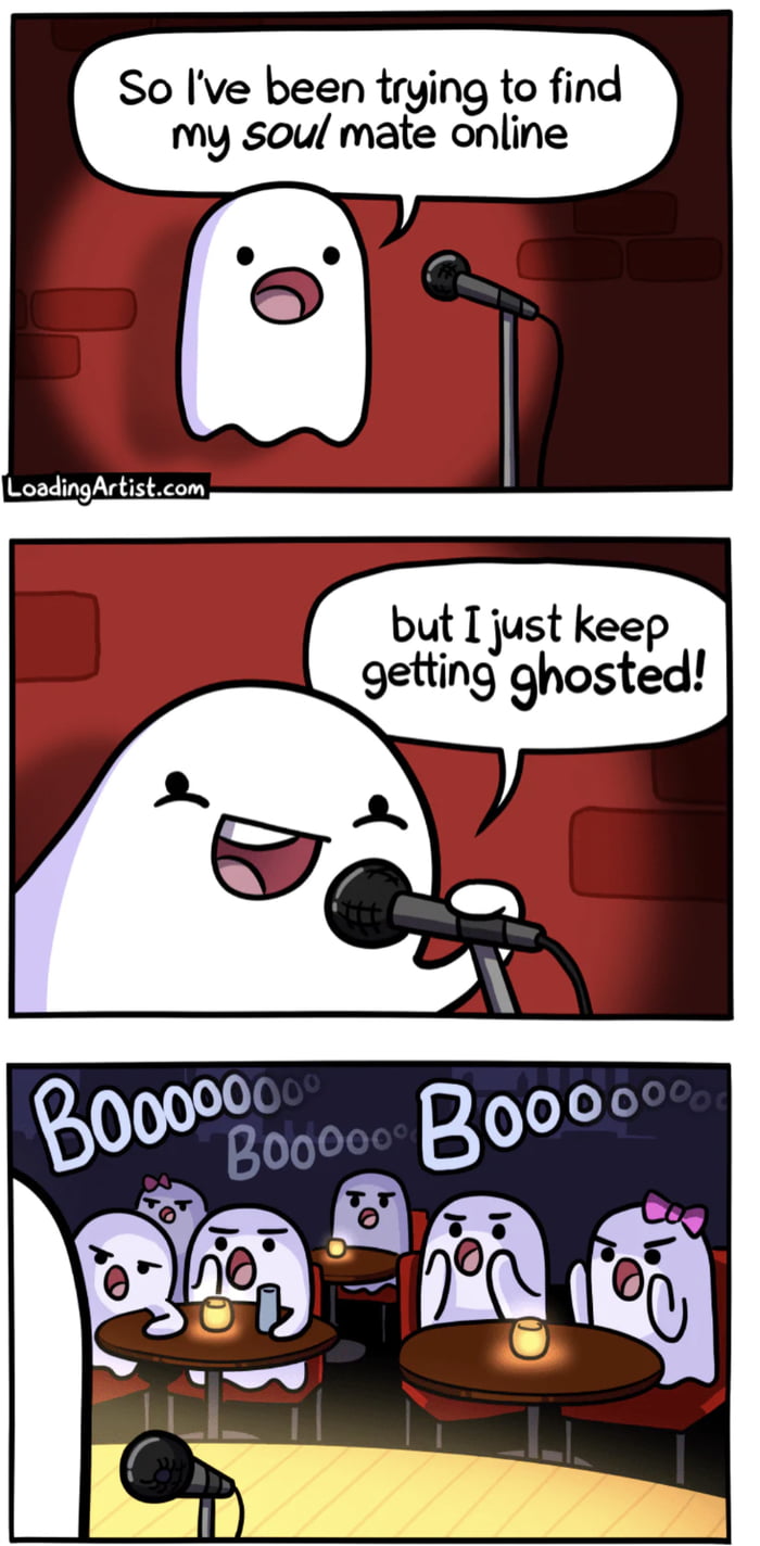 Ghost got jokes! - 9GAG