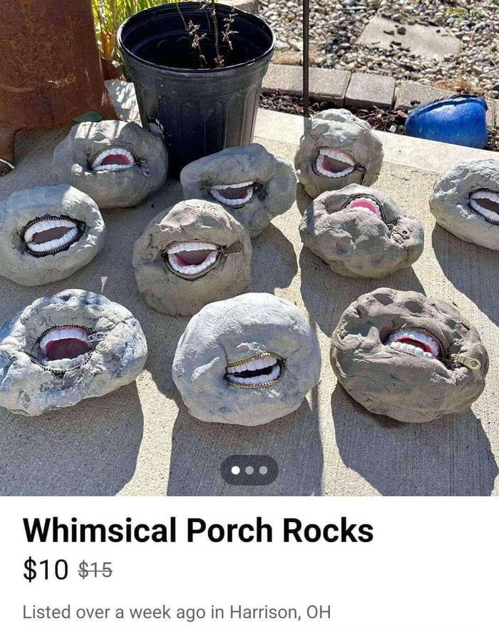 This whimsical Porch Rocks - 9GAG
