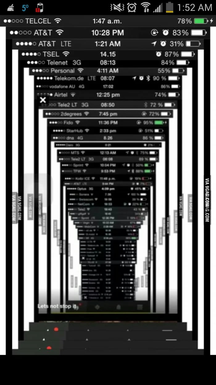 Reposting the classic infinity post. - 9GAG