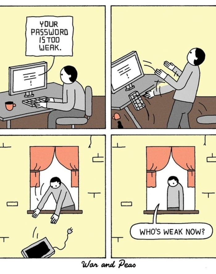 Why so weak? - 9GAG