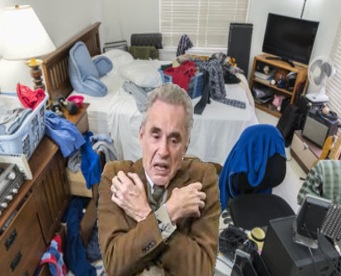 Jordan Peterson looks at your room. - 9GAG