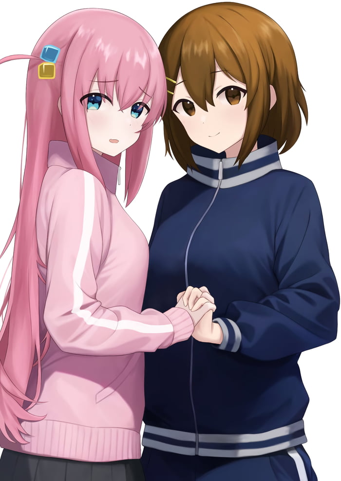 Gotou Hitori and Hirasawa Yui treasure in one frame (mikoscrub) - 9GAG