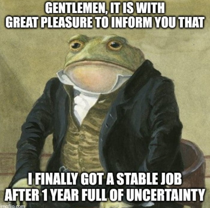 In the same company that hired me as an intern - 9GAG