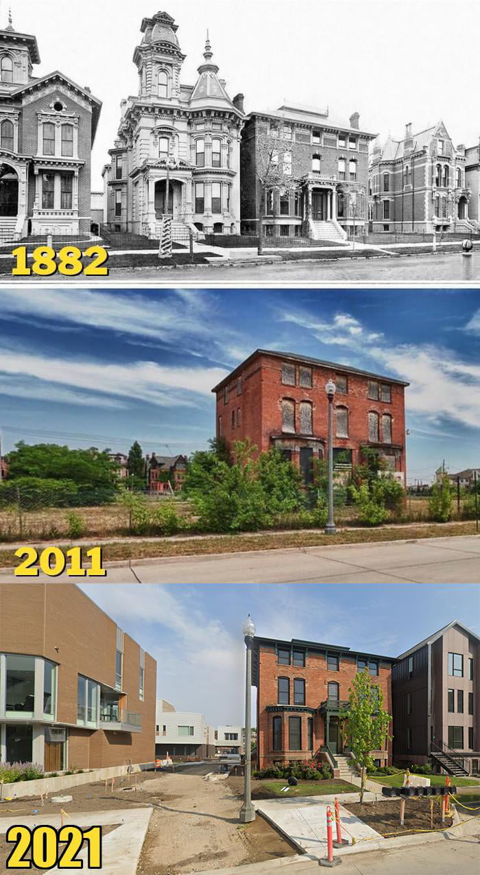 Detroit, MI - Then and Now (Updated for 2021) - 9GAG