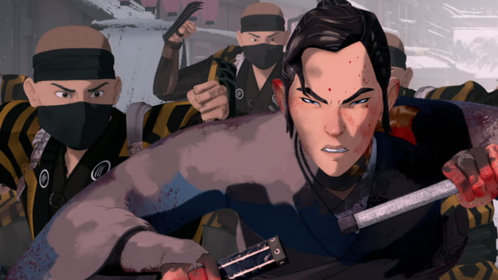 Masterpiece, what a gem ...BLUE EYE SAMURAI. This is how you build a ...