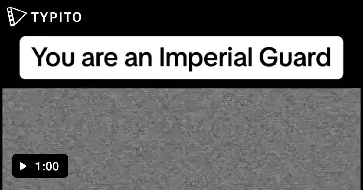 Imperial Guards are good, they just oftenly face enemies 10X their ...
