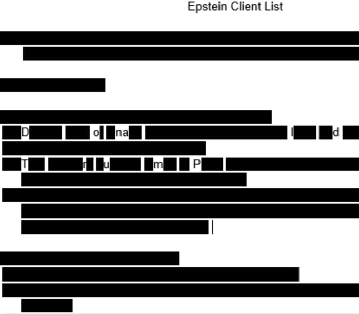 Epstein client list revealed!! - 9GAG