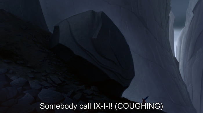 In Hercules (1997), when the 'kids' are trapped in the gorge, they call ...