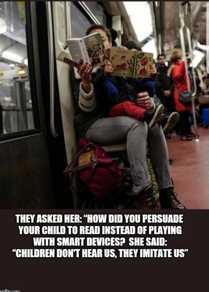As Parents, we guide by our unspoken example. It is only when we are ...