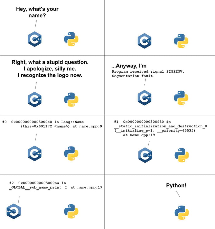 PythonNotFast - 9GAG