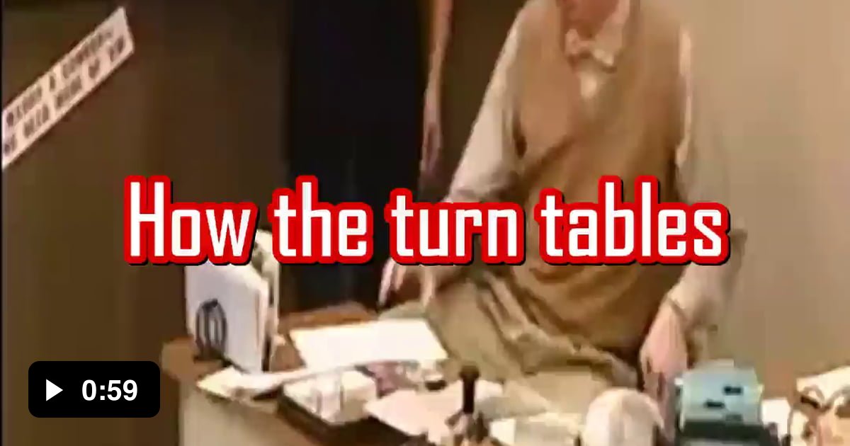 How the turn tables - 9GAG