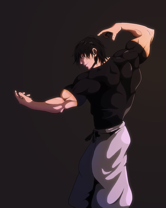 My drawing of Toji - 9GAG