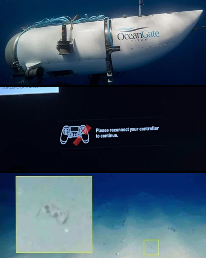Most probably what happened #oceangate #titan #titanic. - 9GAG