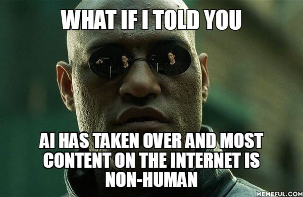 The Dead Internet Theory : - 9GAG