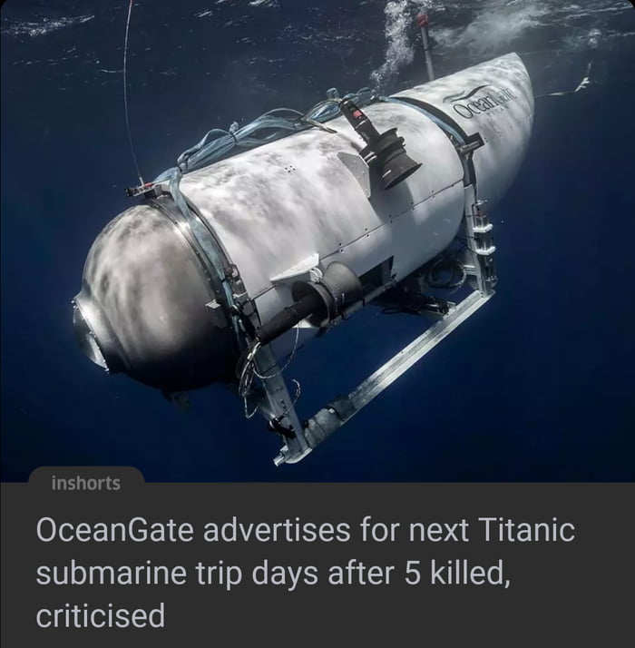 Titanic submarine - 9GAG