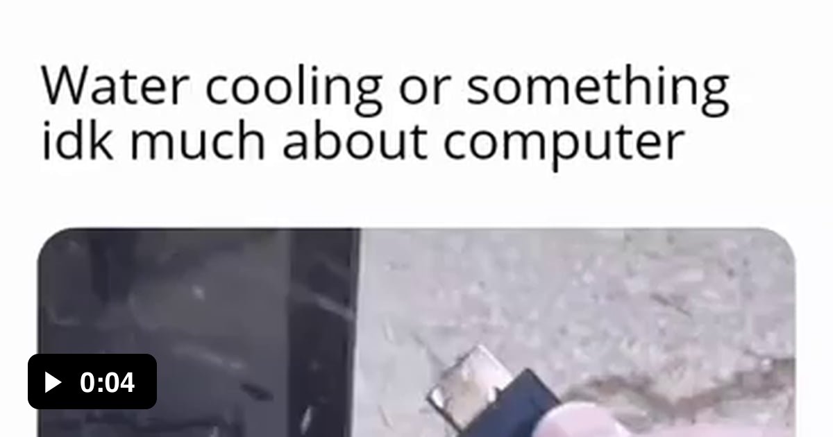 Water cooling - 9GAG