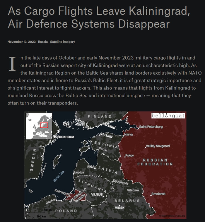 Bellingcat reports Russia has moved air defense systems from ...