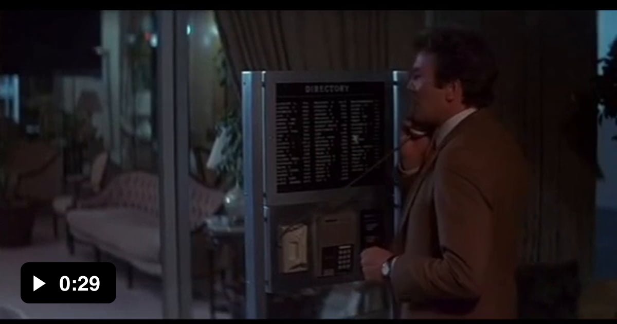 This scene from Looker (1981) - 9GAG