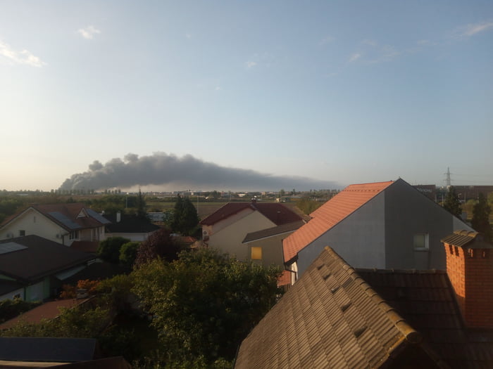 Fire near Osijek - 9GAG