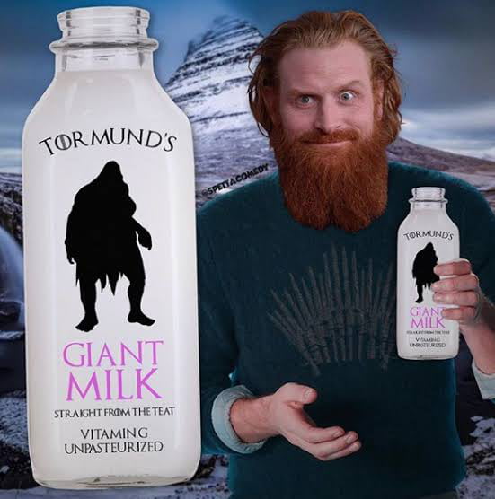 Giant's milk! - 9GAG