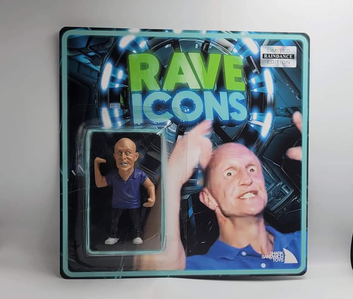 Someone actually made a gurning raver toy - 9GAG